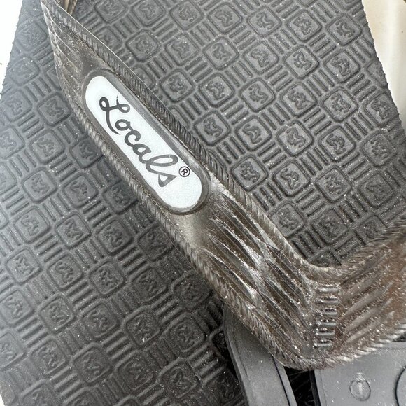 Locals | Shoes | Locals Zoro Zori Inc Original Strap Slippahs Black ...